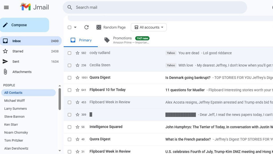 Karanlık arşiv bir tık uzağınızda: Epstein'in özel hayatı "Jmail" ile ...