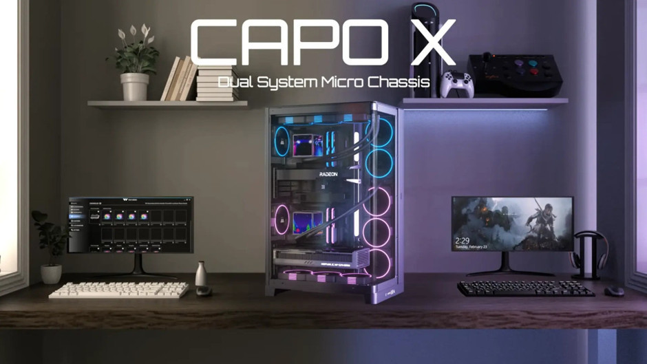 Aynı kasada hem AMD hem Intel: Thermaltake CAPO X tanıtıldı - CHIP Online